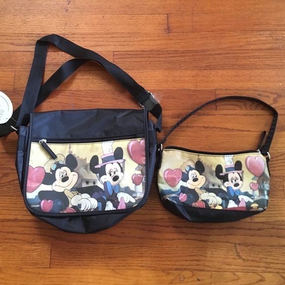 Disney | Accessories | Sale Disney Mickey Mouse Minnie Mouse Shoulder ...